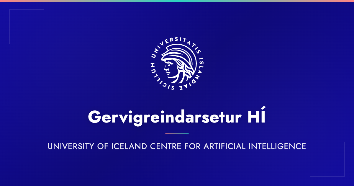 University of Iceland Centre for Artificial Intelligence